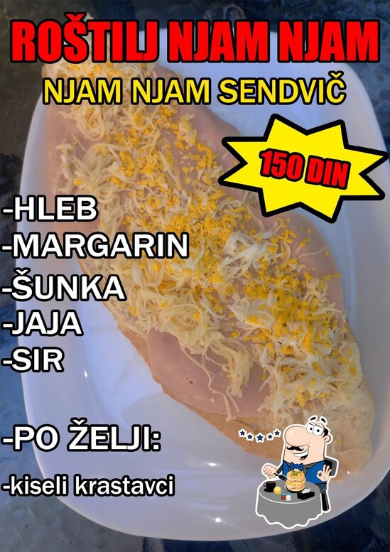 Njam Njam Roštilj, Bačko Gradište - Restaurant menu, prices and reviews