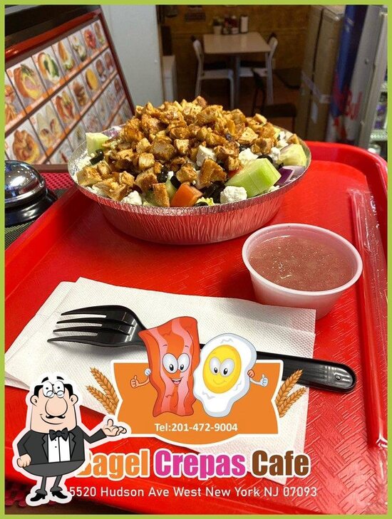 Bagel Crepas Cafe, West New York - Restaurant menu, prices and reviews