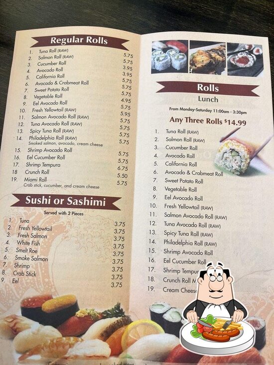 Umi Japanese Sushi Hibachi, Gulfport - Restaurant menu, prices and reviews